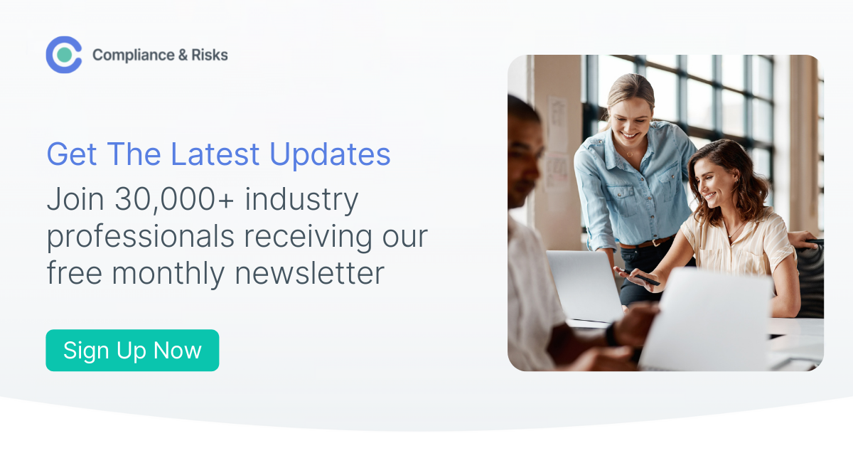 Sign Up to our Newsletter | Compliance & Risks