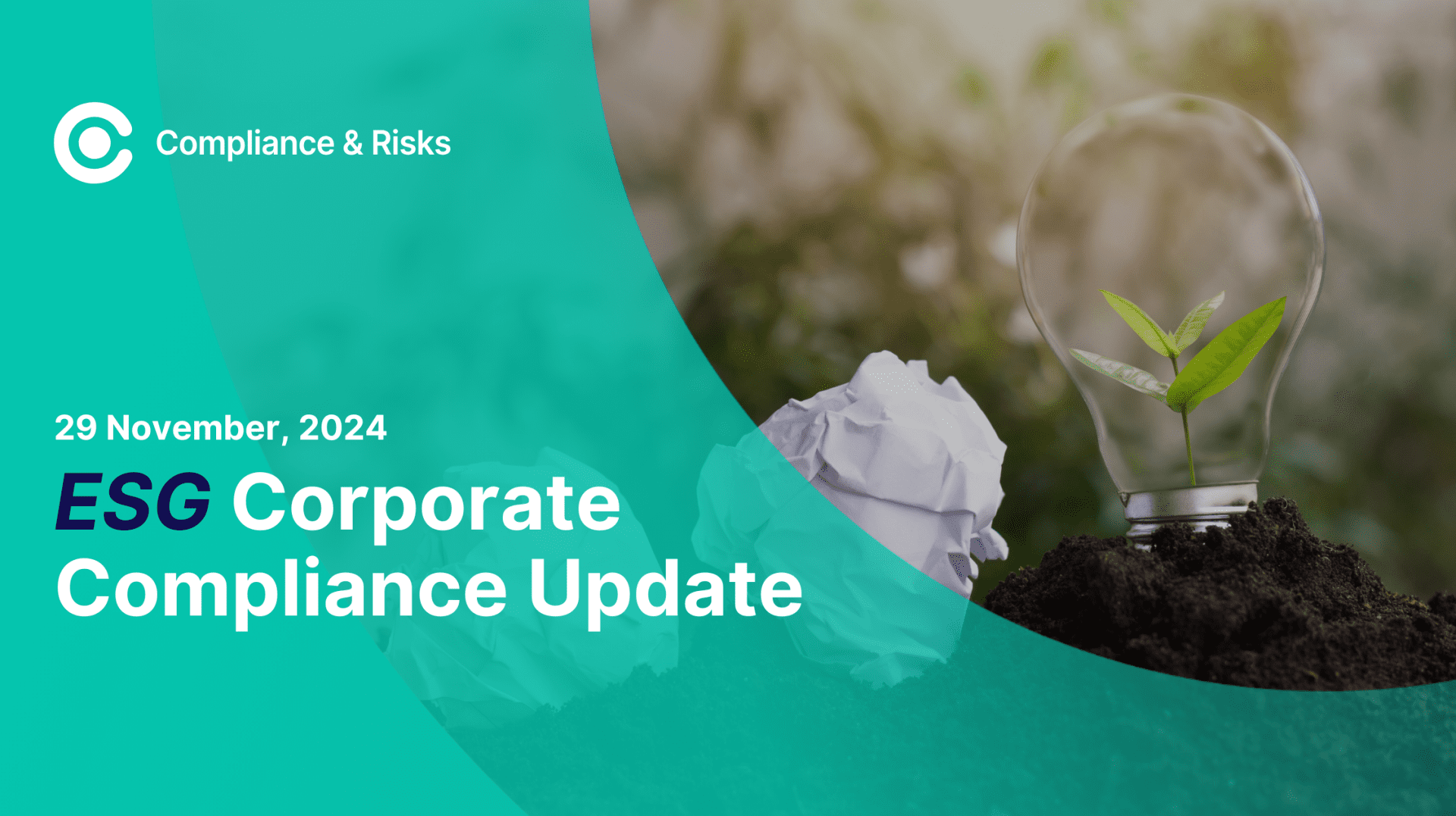 ESG Corporate Compliance Update: 2nd - 22nd October 2024